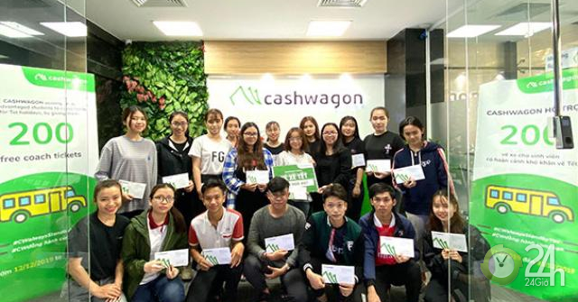 Cashwagon đồng hành cùng sinh viên về tết