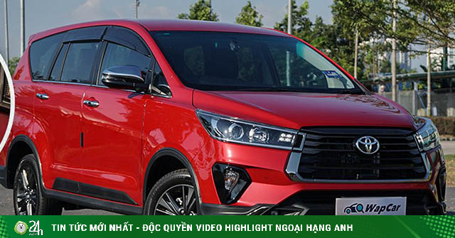 Toyota Innova có thêm phiên bản sử dụng hệ dẫn động cầu trước