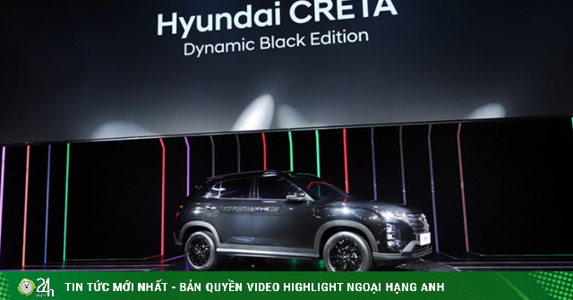 Hyundai Creta Dynamic Black Edition trình làng, giá từ 548 triệu đồng