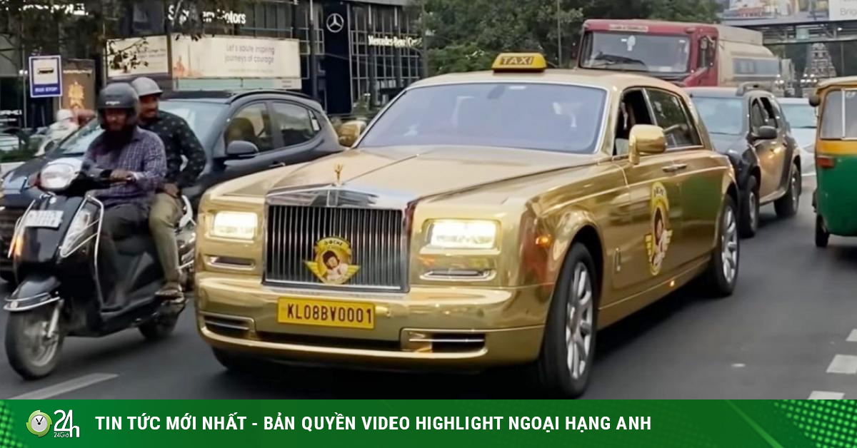 Triệu phú chơi ngông dùng siêu xe dát vàng làm taxi gây náo loạn đường phố