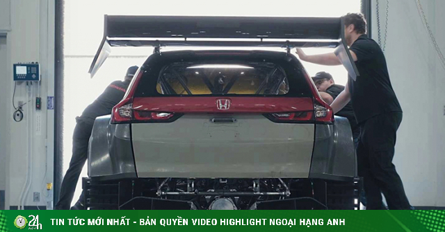 Honda CR-V Hybrid Racer sắp trình làng, mạnh hơn cả Lamborghini Aventador