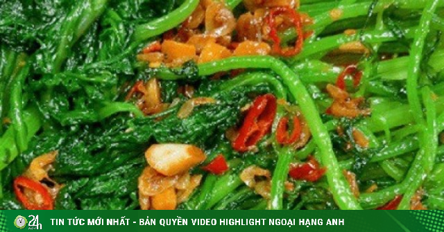 Trời mưa, ẩm, rét đậm dễ cảm lạnh hãy ăn nhiều loại rau làm món gì cũng ...