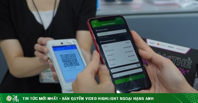 Quét QR code để thanh toán tăng trưởng "thần tốc" trong năm qua