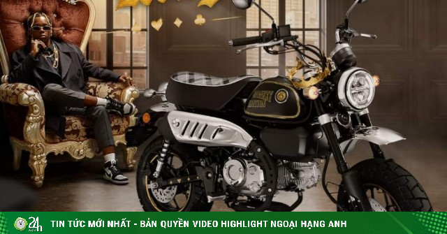 "Xe khỉ" Honda Monkey ra mắt phiên bản vương giả cực ngầu, giá 77 triệu ...