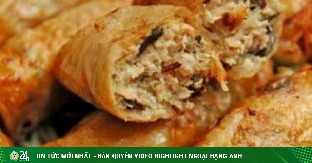 Rán nem thêm vài lát loại củ này, nem rán giòn rụm, dầu không cặn đen