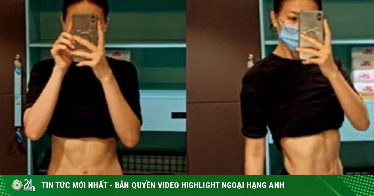 Cách tạo múi bụng socola của người đẹp Việt có "đôi chân cầu thủ"