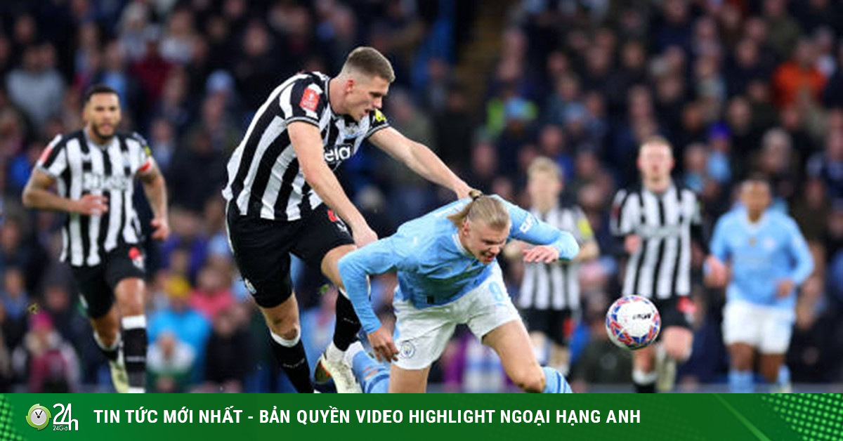 Trực tiếp bóng đá Man City - Newcastle: Đoạn kết an bài (FA Cup) (Hết giờ)