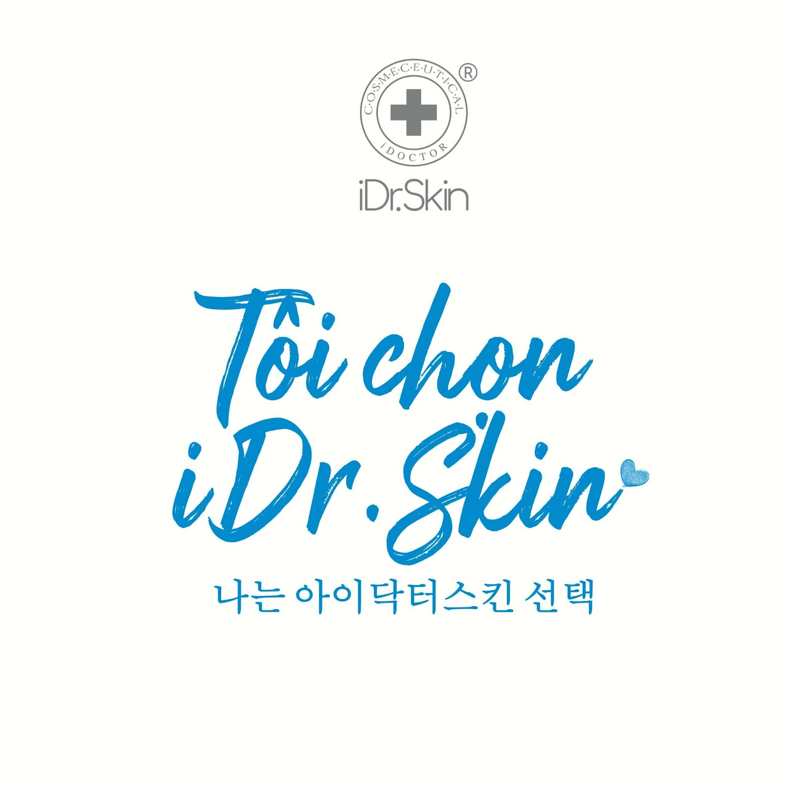 iDr.Skin Hàn Quốc công bố logo thương hiệu đã được bảo hộ, khẳng định ...