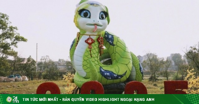 9X Bắc Giang làm linh vật rắn thân thiện, đáng yêu khiến nhiều người ...