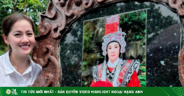 Động thái của Hồng Loan khi người lạ gây rối trước mộ phần của cố NSƯT Vũ Linh