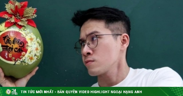 Chàng trai cơ bắp có tài trang trí dừa Tết, làm 1 tuần kiếm hơn 20 ...