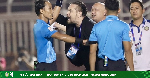 Có đúng HLV Popov bị trọng tài FIFA phạt oan ở V-League?