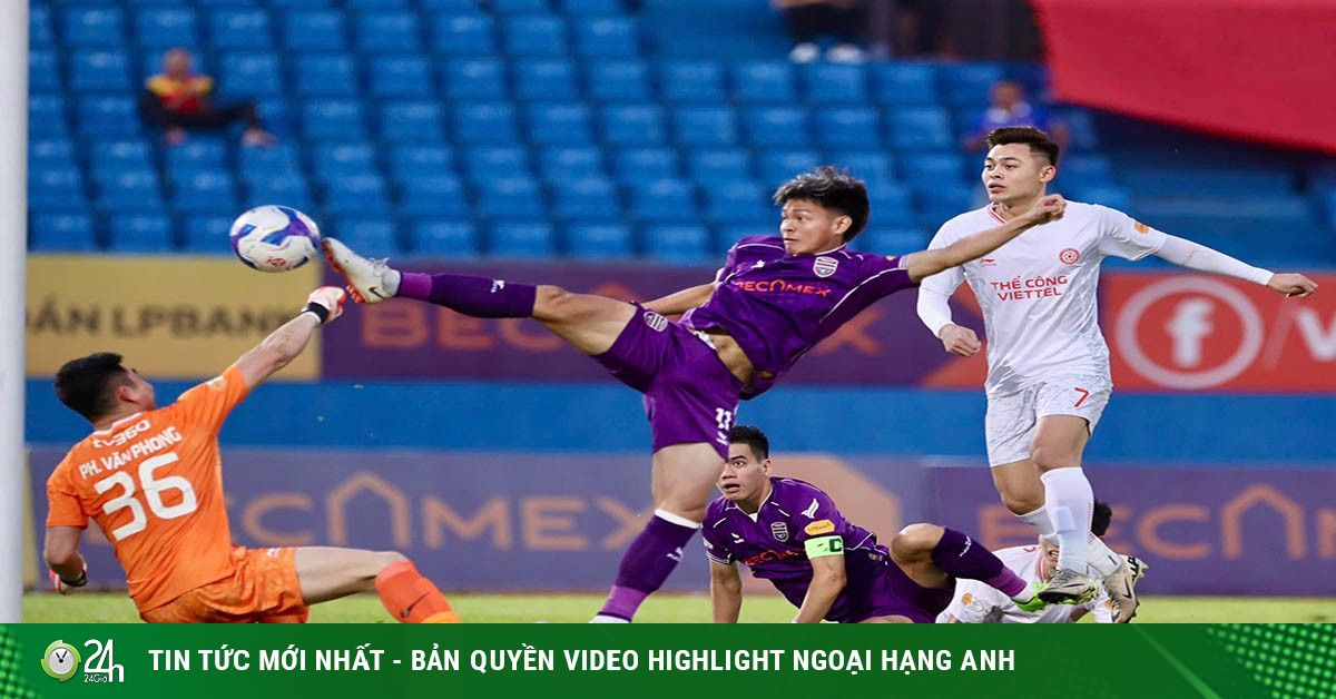 Trực tiếp bóng đá Bình Dương - Thể Công Viettel: Ngoại binh đá penalty không vào (Hết giờ)