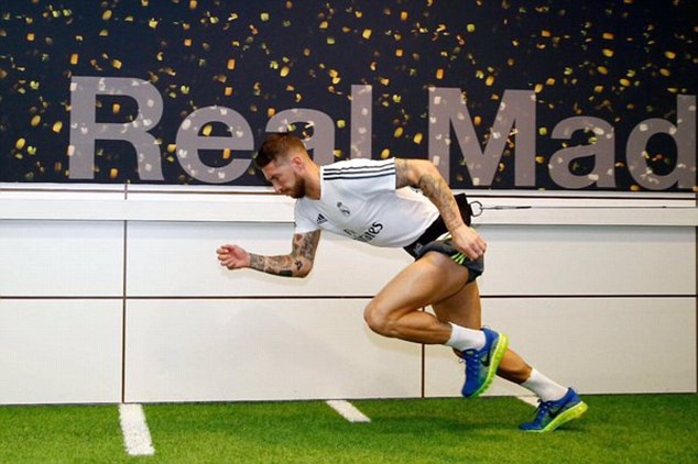 Ramos cuồng tập gym nhất nhì Real Madrid