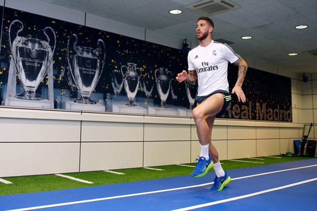 Ramos cuồng tập gym nhất nhì Real Madrid