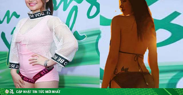 Lâu lắm rồi mới thấy Hoà Minzy mặc bikini quyến rũ như vậy!