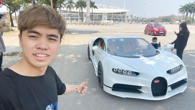 Bugatti Chiron "Made in Vietnam” gây sốt cộng đồng mê xe
