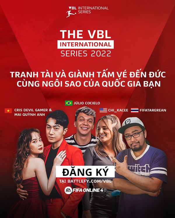 Khởi tranh giải thể thao điện tử VBL International Series với giải ...