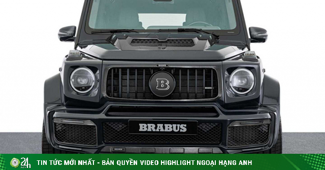 Mercedes-AMG G63 Brabus 900 Deep Blue lộ diện