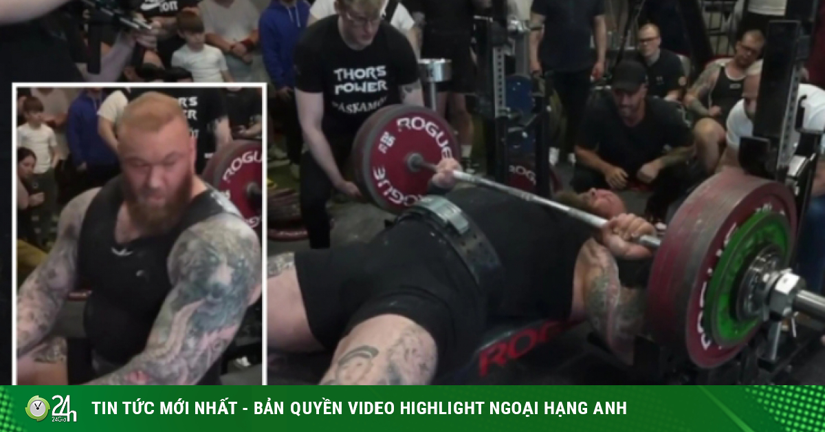 "Người khổng lồ từng khỏe nhất hành tinh" gặp họa vì nâng 252 kg