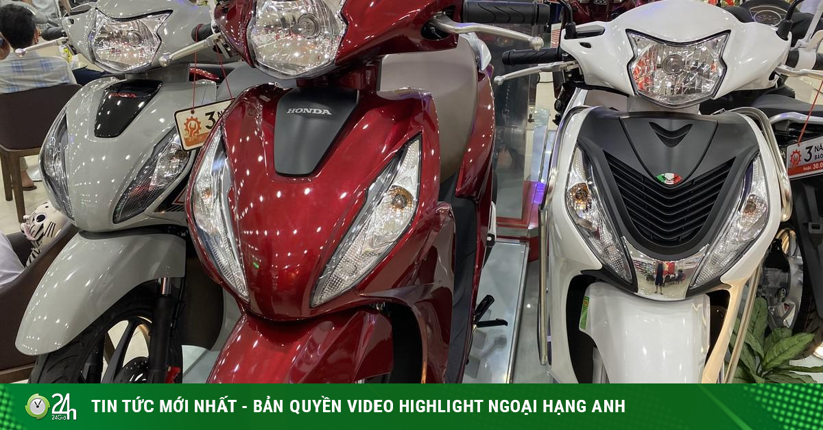 "Vua tay ga" Honda Vision hạ giá tại nhiều đại lý trong nước