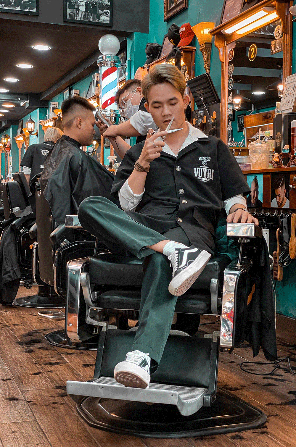 An An - Barber trẻ cùng hành trình cháy hết mình với đam mê "cầm kéo”