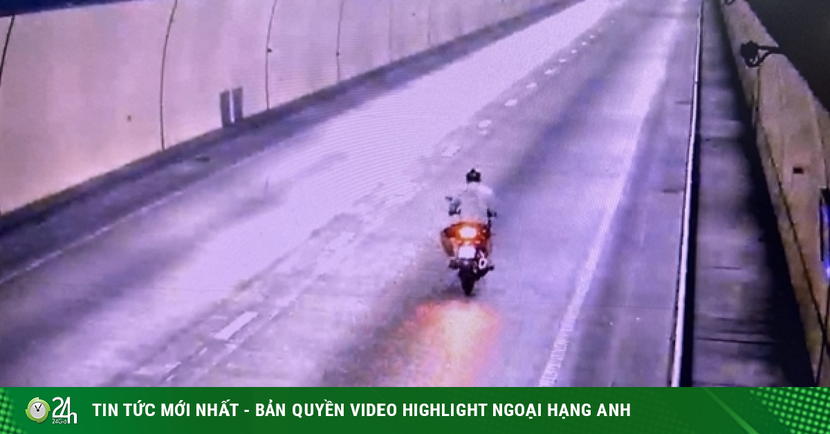 Tên trộm xe máy "chui" vào hầm Hải Vân bỏ của chạy lấy người