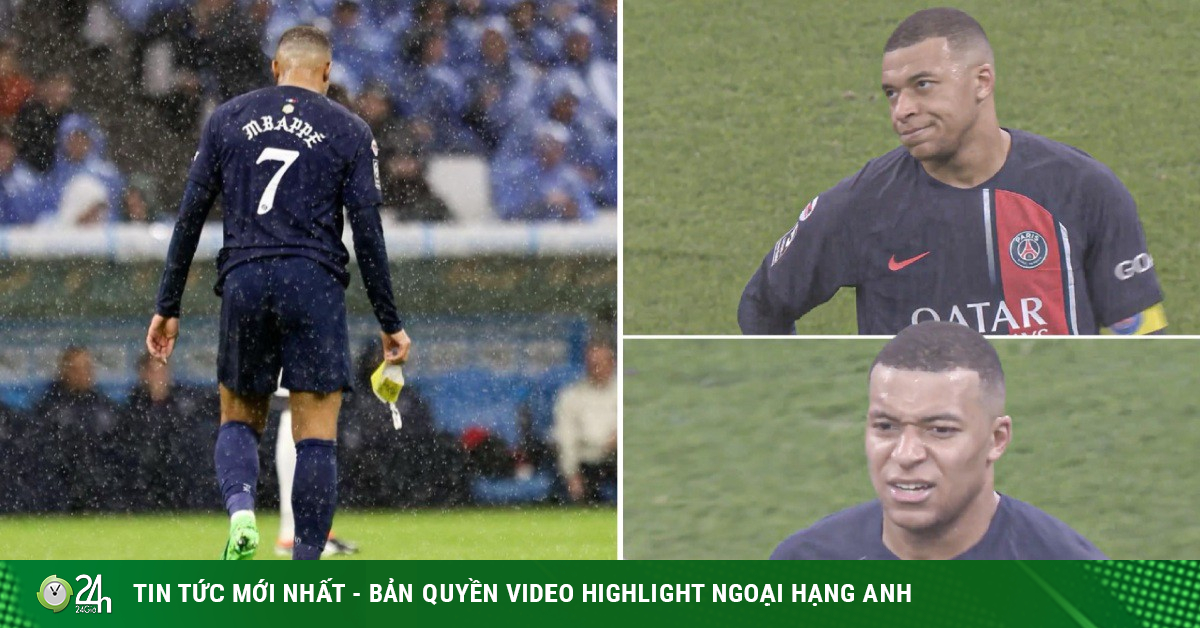 Mbappe tỏ thái độ vì bị thay ra sớm, gửi thông điệp bí ẩn tới PSG