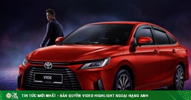 Toyota Vios 2024 có giá 470 triệu đồng, trang bị nhiều công nghệ sắp ra mắt