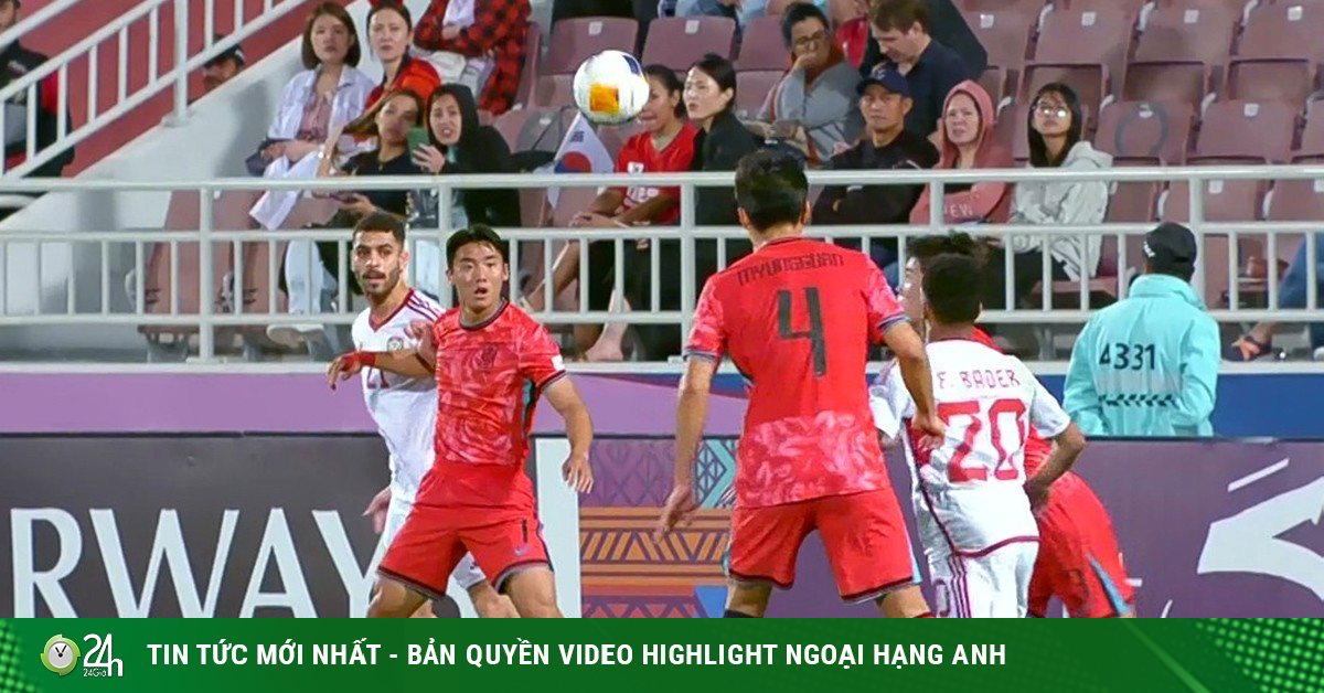 Trực tiếp bóng đá U23 Hàn Quốc - U23 UAE: Bảo vệ thành quả (U23 châu Á) (Hết giờ)