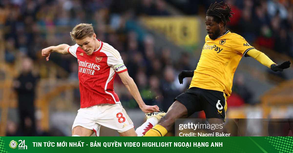 Video bóng đá Wolves - Arsenal: Odegaard lên tiếng, ngôi đầu về tay ...