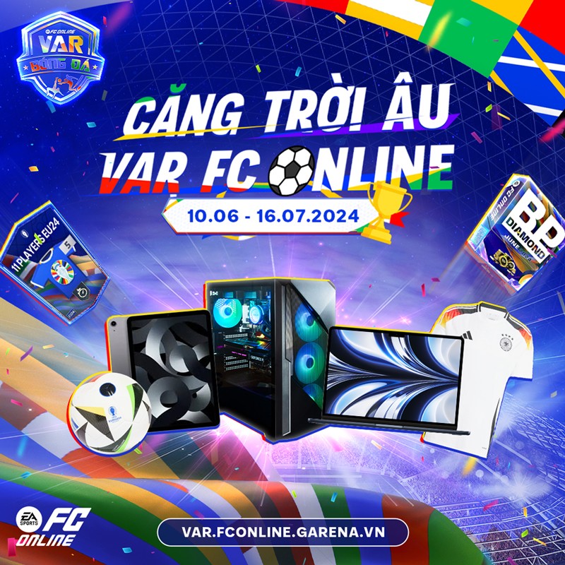 Var Bóng Đá mùa 2 đồng hành cùng fan bóng đá trong ngày hội Euro 2024