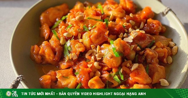 Gà rang kiểu truyền thống mãi cũng chán, rim chua ngọt theo cách này ...