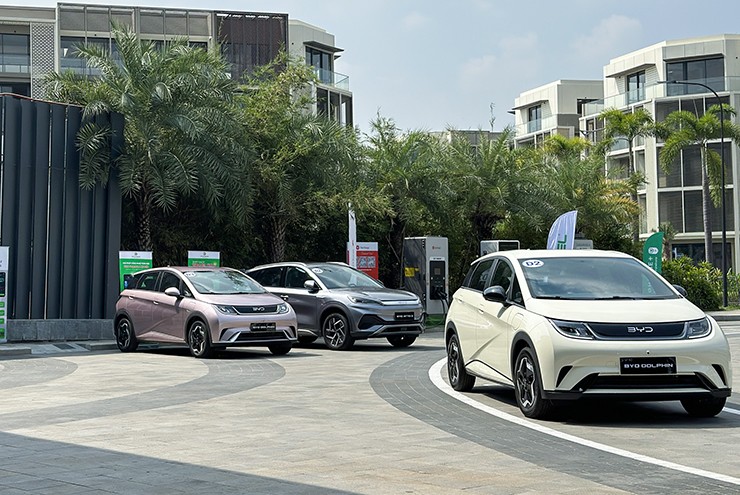 Trải nghiệm loạt xe BYD lần đầu tiên xuất hiện tại TP.HCM