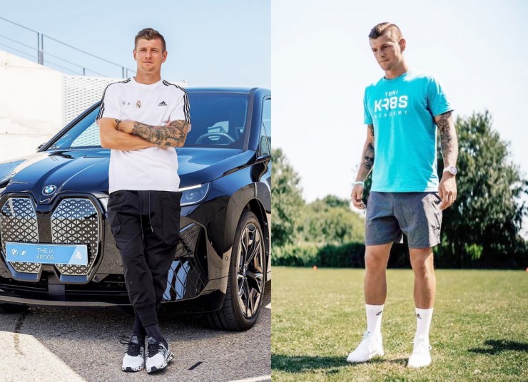 Gu mặc của cầu thủ Toni Kroos