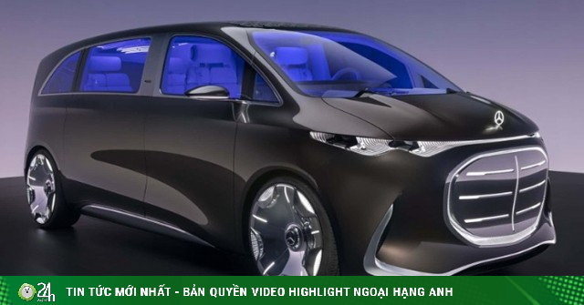Mercedes-Benz tung ảnh xe VAN ý tưởng Vision V