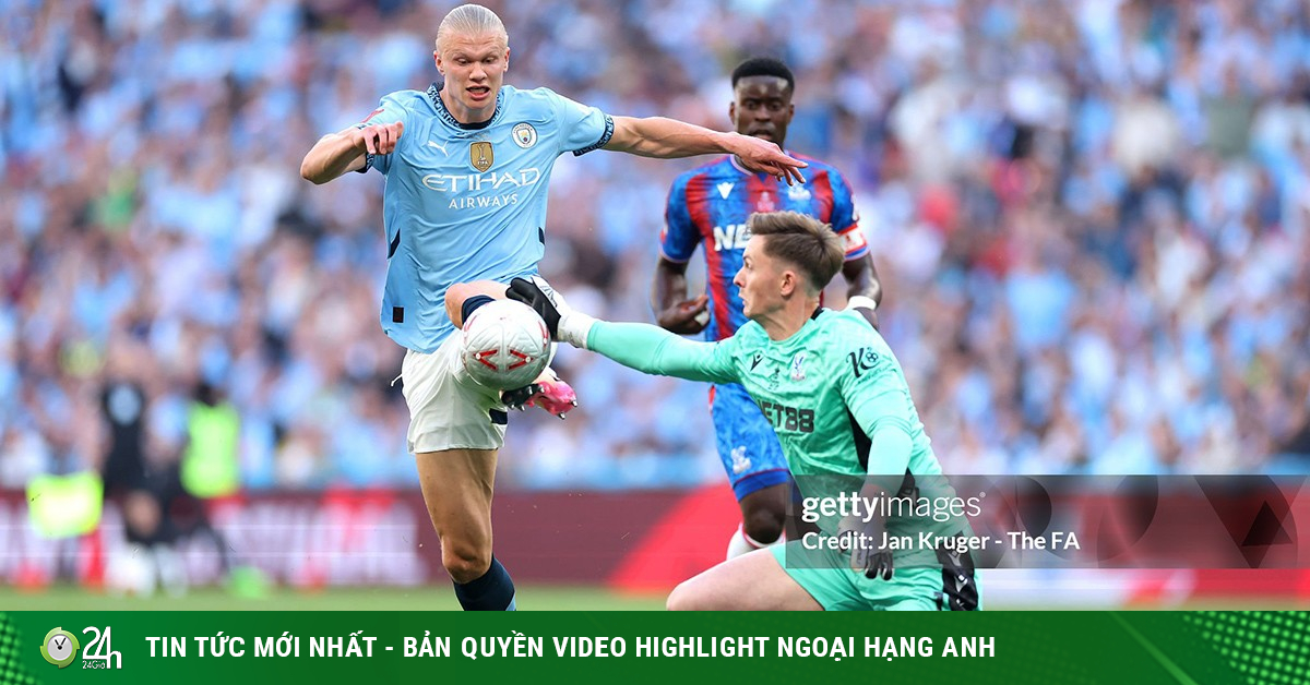 Kết quả bóng đá Crystal Palace - Man City: Phản đòn sắc lẹm, đăng quang ...