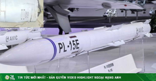 Trung Quốc gặp rắc rối lớn khi Ấn Độ thu giữ tên lửa PL-15E gần như ...