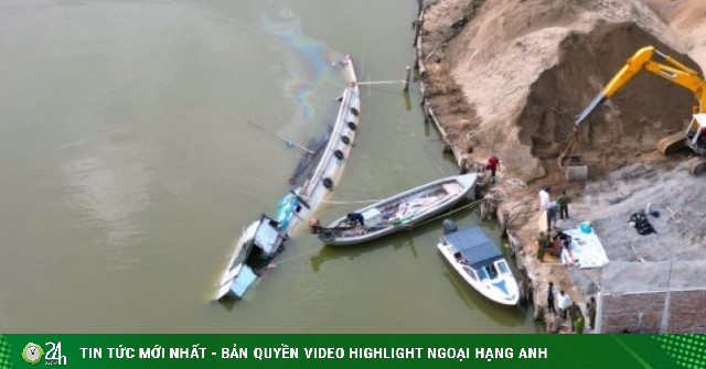Lật ghe chở gạch, cha tử vong, con gái 6 tuổi mất tích