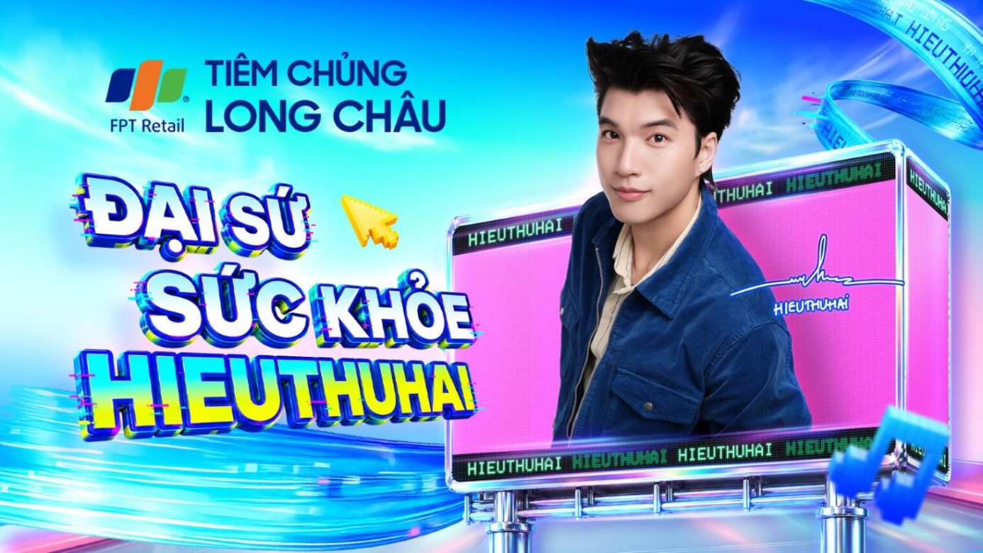 HIEUTHUHAI đảm nhận vai trò mới, cùng Long Châu lan tỏa lối sống khoẻ ...