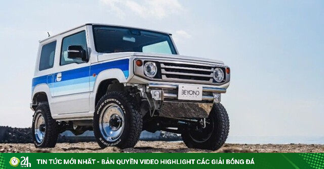 Mẫu xe SUV mini Suzuki Jimny "lột xác" thành xe hoài cổ
