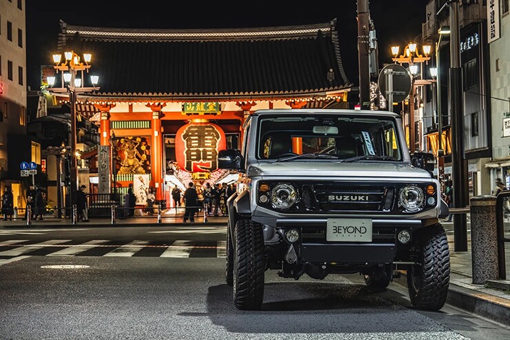 Mẫu xe SUV mini Suzuki Jimny "lột xác" thành xe hoài cổ