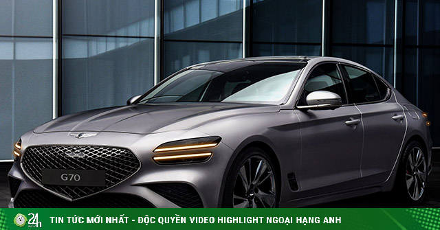 Mẫu xe Genesis G70 lộ ảnh mới, quyết cạnh tranh BMW và Mercedes-Benz