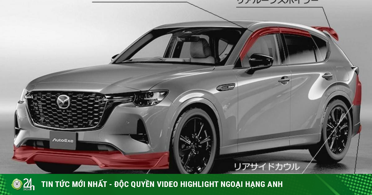 Chiêm ngưỡng bộ body kit thể thao của Mazda CX-60