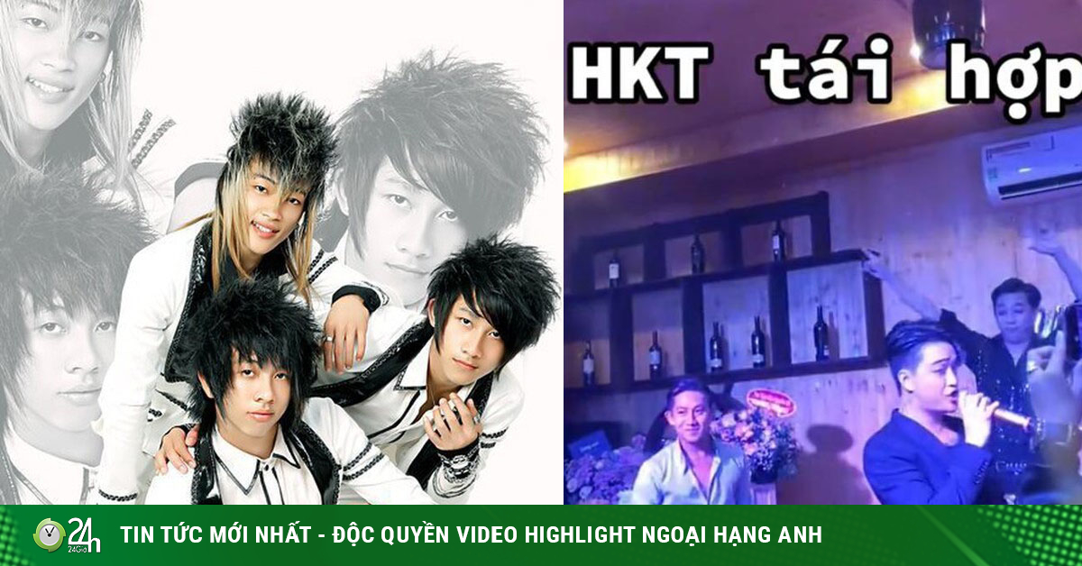 Nhóm HKT gây sốt khi lần đầu tái ngộ sau nhiều năm tan rã