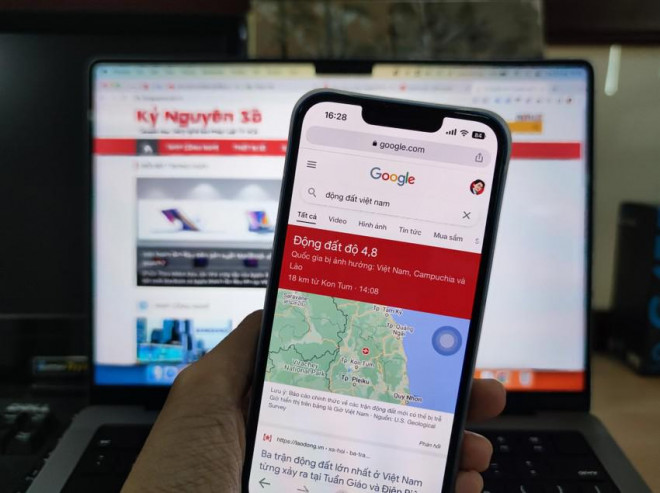 3 ứng dụng cảnh báo sớm động đất tại Việt Nam