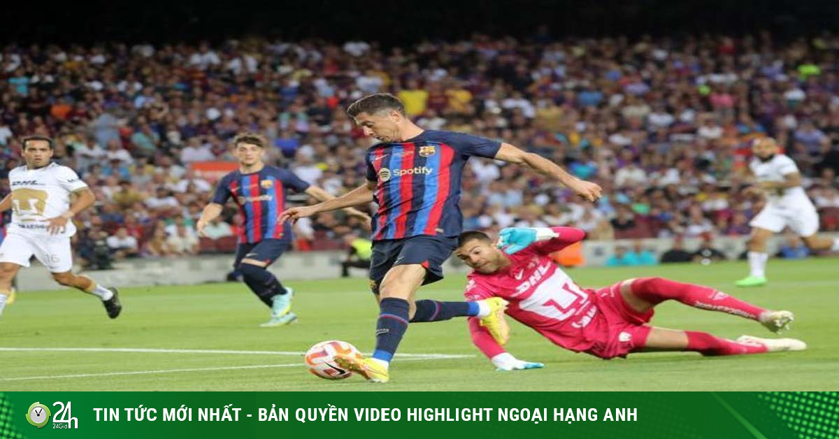 Lewandowski khởi đầu hoàn hảo tại Barca: Nhỉnh hơn Benzema, quyết đua ...
