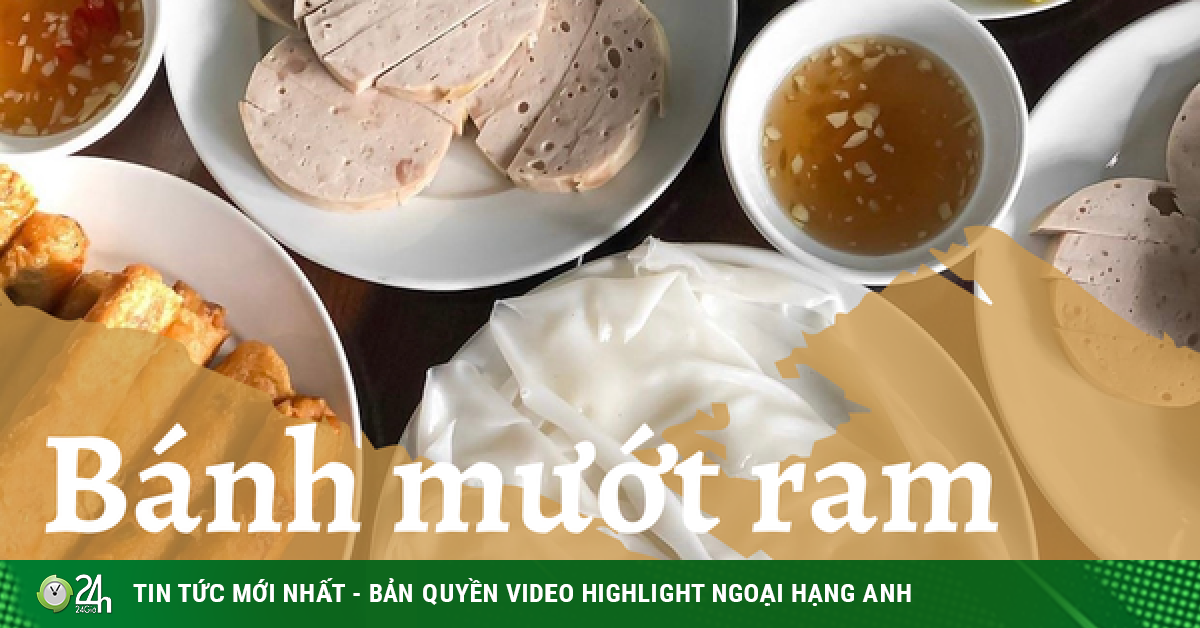 Vì sao đến Hà Tĩnh nhất định phải ăn sáng bánh mướt ram trứ danh
