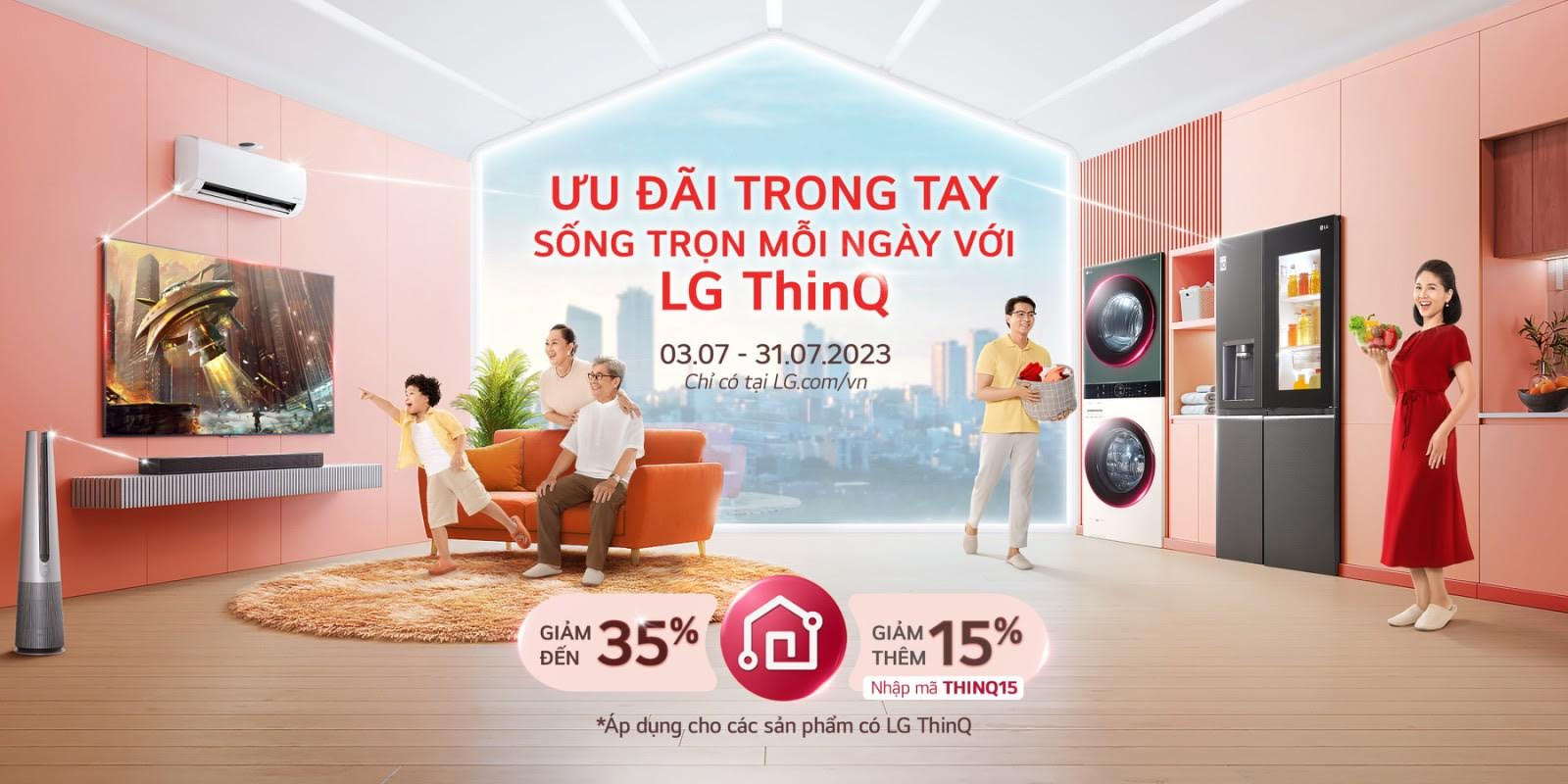 LG ThinQ: "Quản gia ảo” thấu hiểu sâu, giúp gia đình bạn sống trọn vẹn mỗi ngày