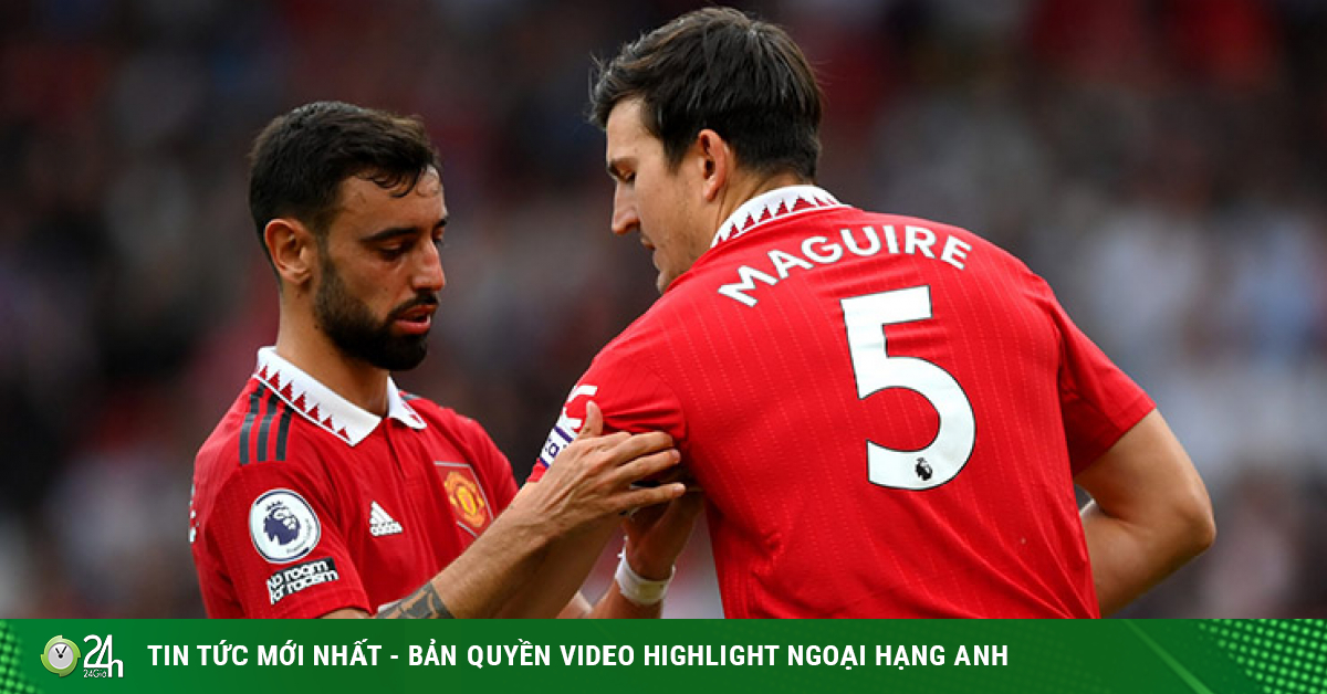 Ten Hag chốt thời điểm tước băng đội trưởng của Maguire, trao cho Fernandes